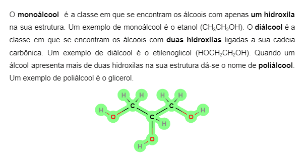 Funções oxigenadas: Álcoois, fenóis e suas características | Prisma