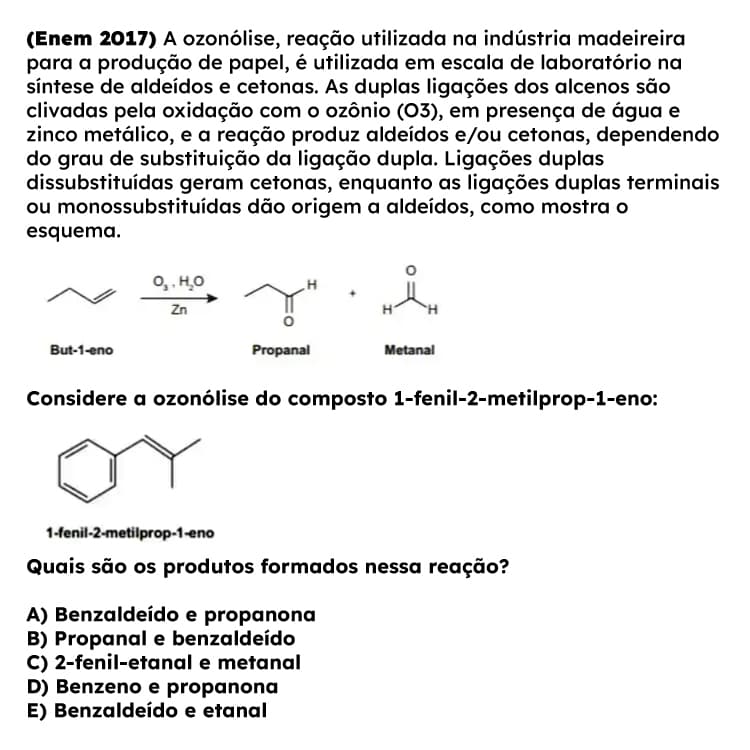 Reações Orgânicas: Substituição, Adição e Eliminação. | Prisma